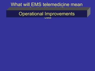 E Bridge Ems Telemedicine Overview | PPTX