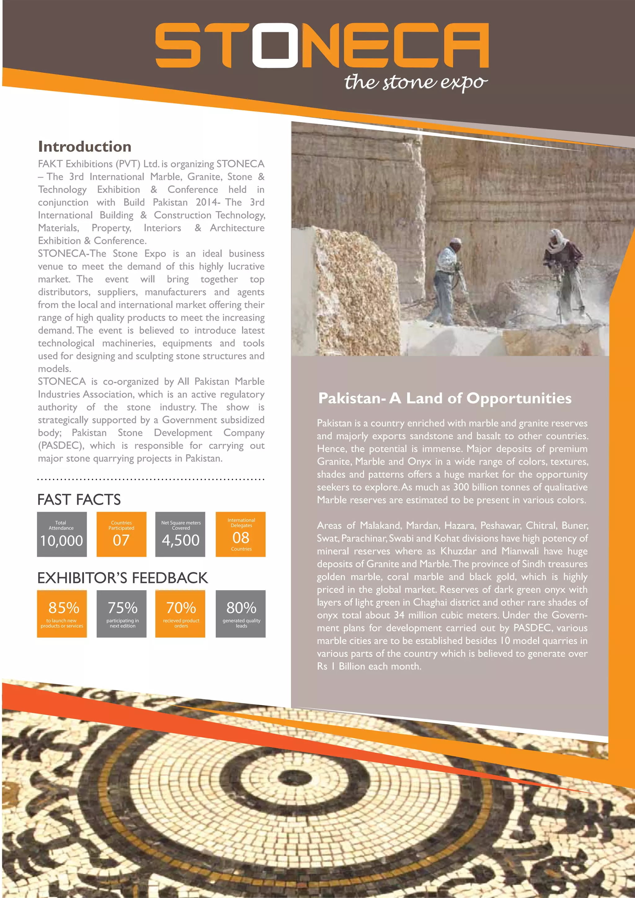 STONECA Pakistan Brochure 2014 | PDF