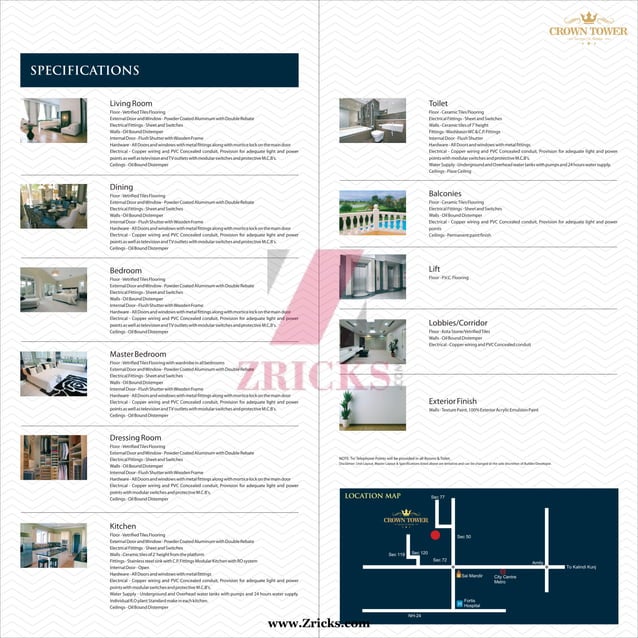 Supertech Crown Tower Brochure - Zricks.com