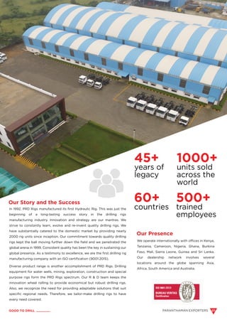 Drilling Rigs By Paranthaman Exporters | PDF