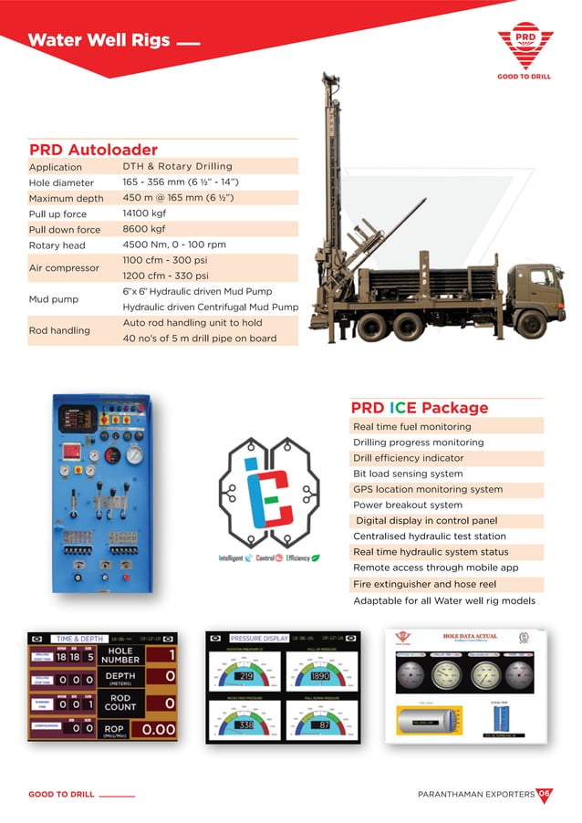 Drilling Rigs By Paranthaman Exporters | PDF