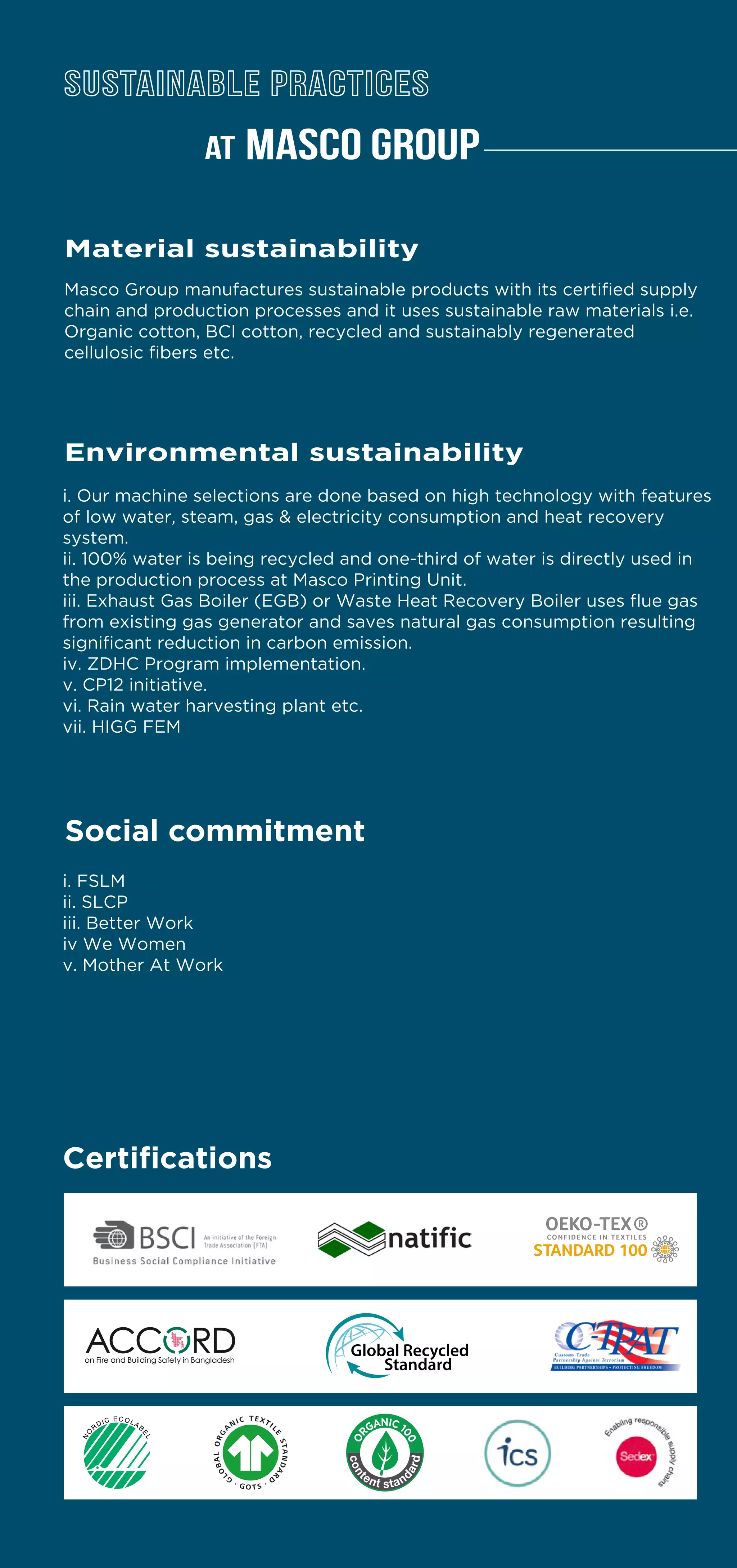 E-Brochure of Masco Group 2022 | PDF