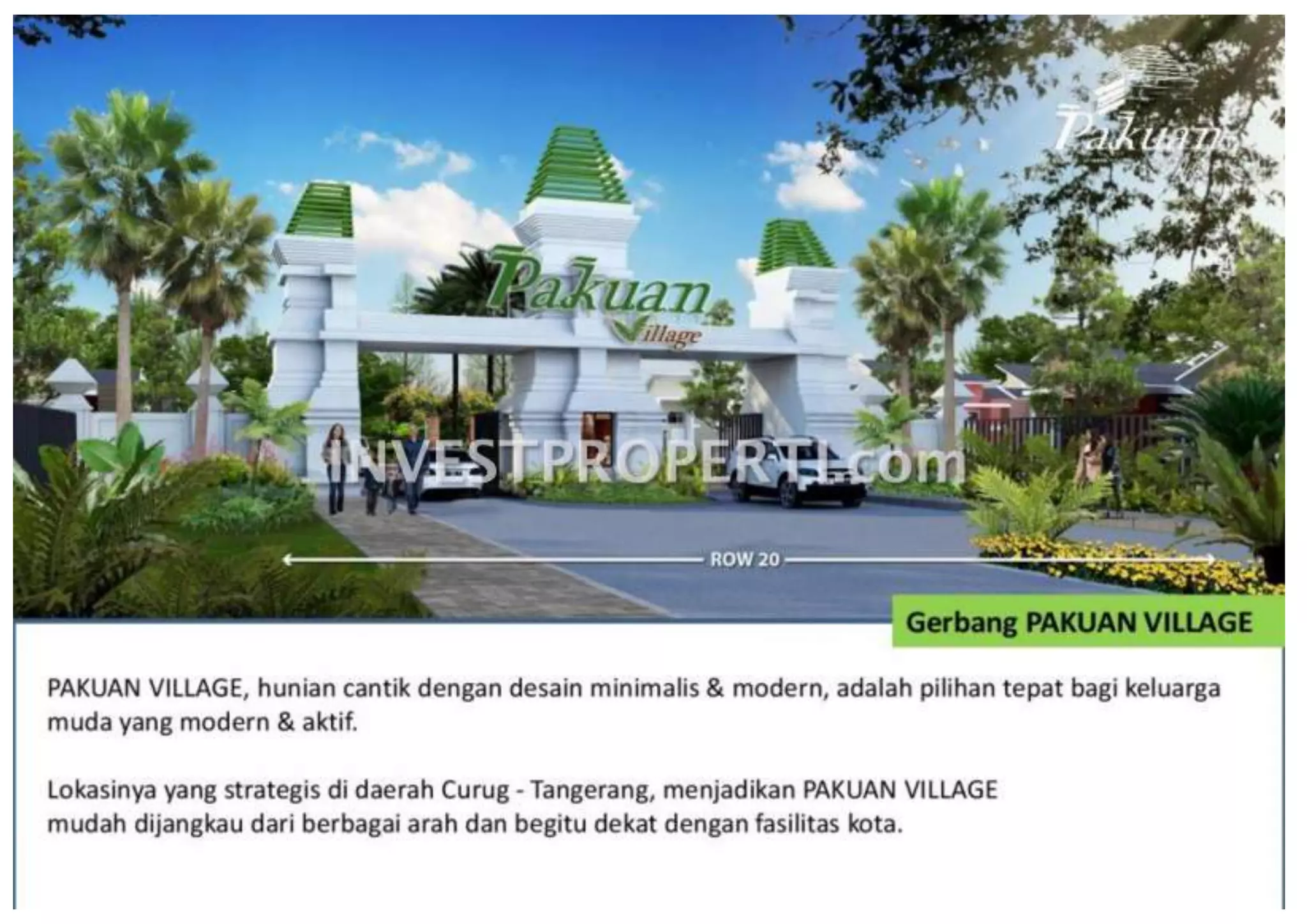 e-Brochure Pakuan Village Paramount di Curug Tangerang | PDF