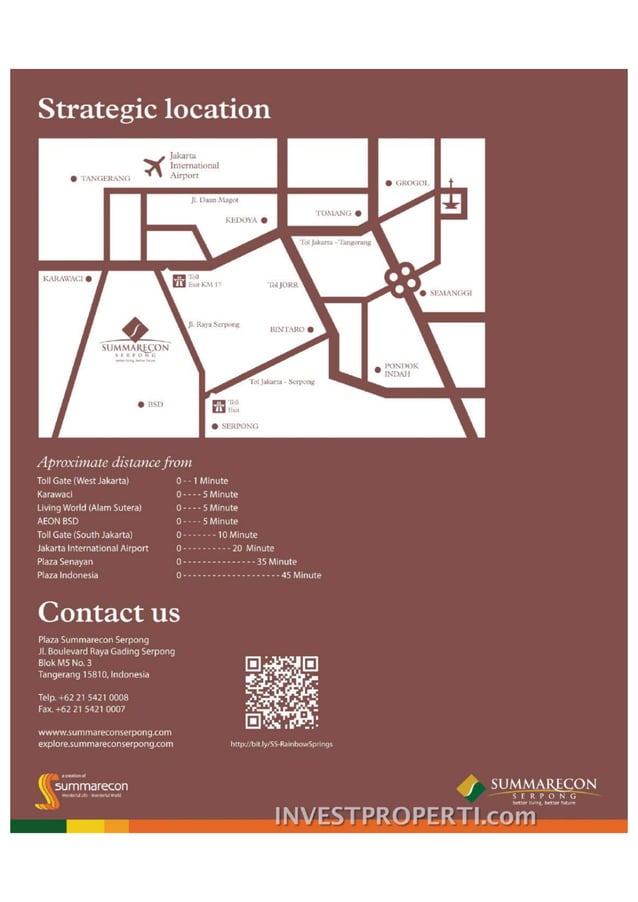 e-Brochure Rainbow Spring Condo Villa Summarecon Serpong | PDF