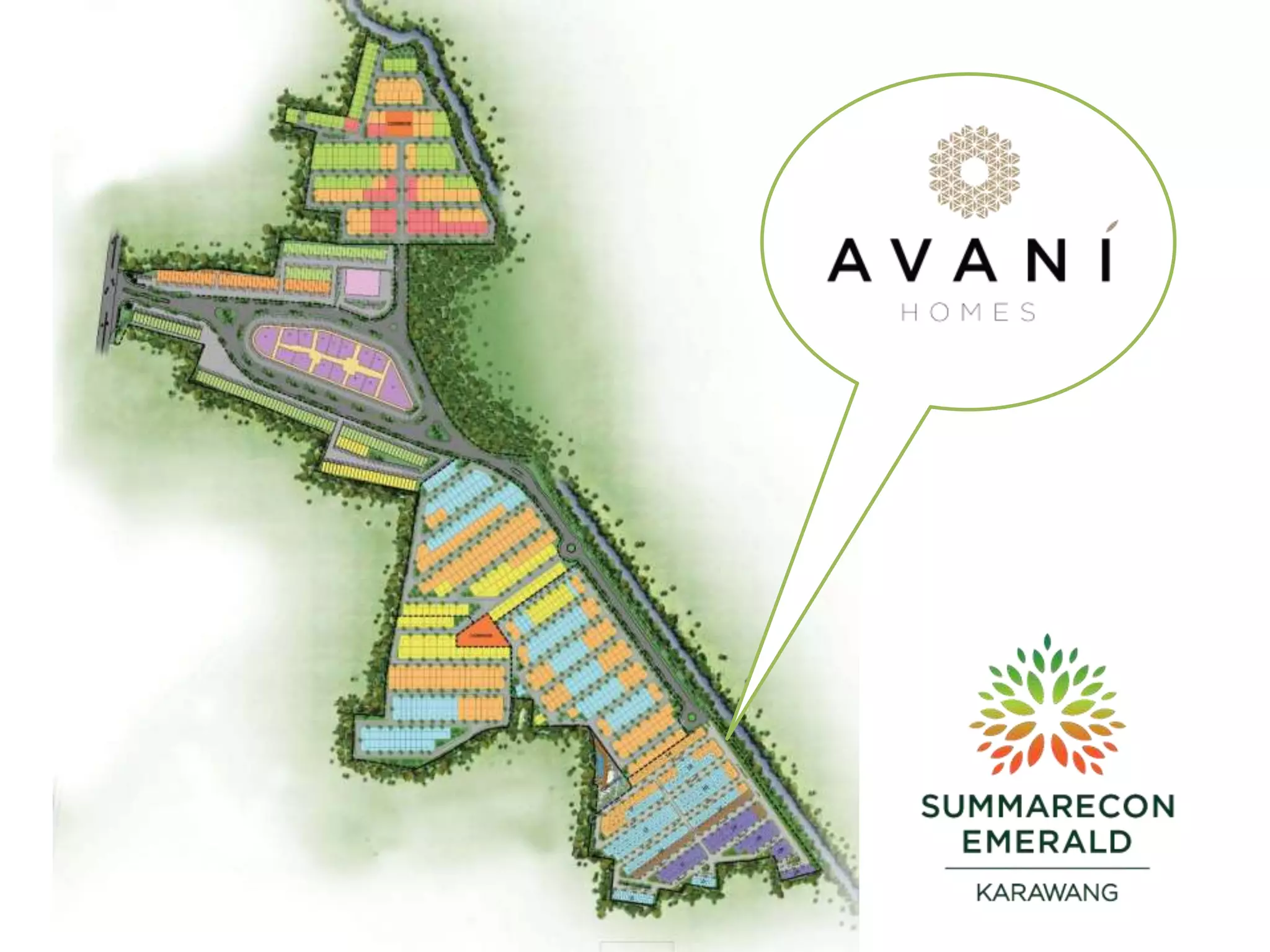 e-Brochure Summarecon Emerald Karawang - Cluster Avani Homes | PDF