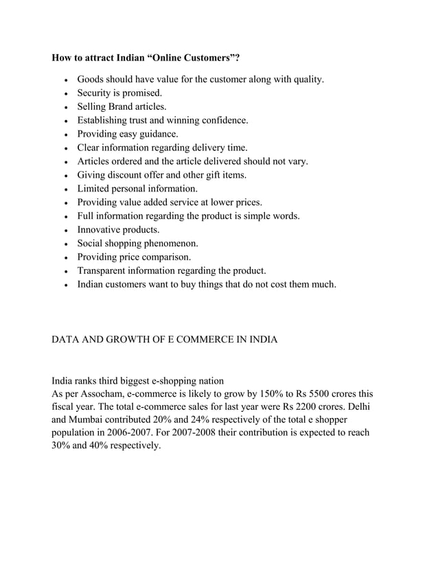 E business assignment | DOCX