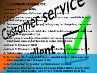 E business dan e-commerce | PPTX