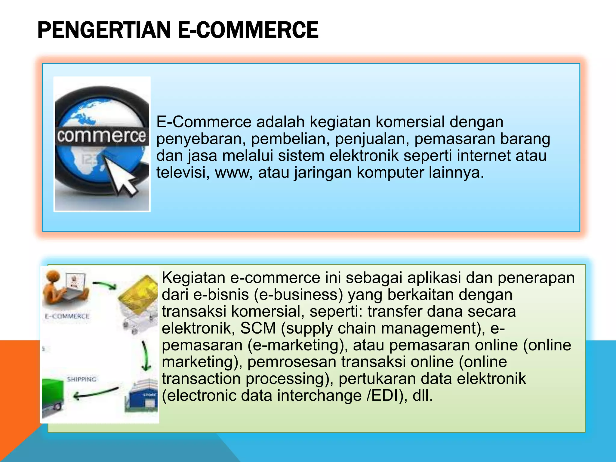 E business dan e-commerce | PPTX