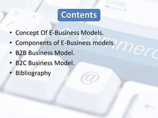 E business models | PPTX