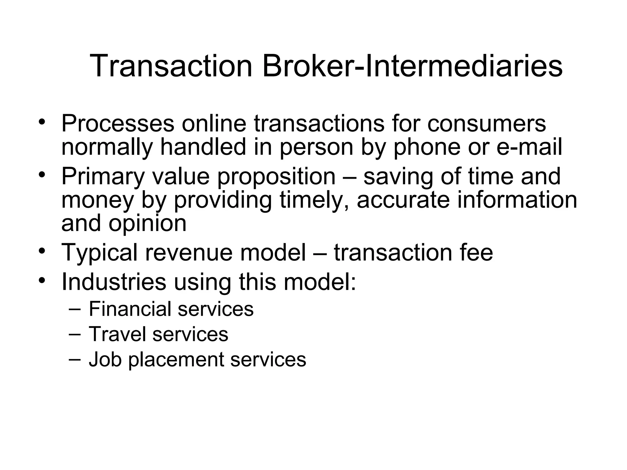E business models | PPT