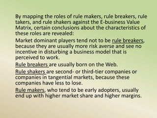 E business value matrix | PPTX