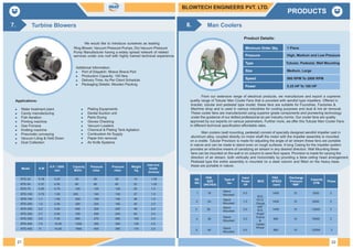 Industrial Blowers and Fans By BLOWTECH ENGINEERS Private Limited | PDF