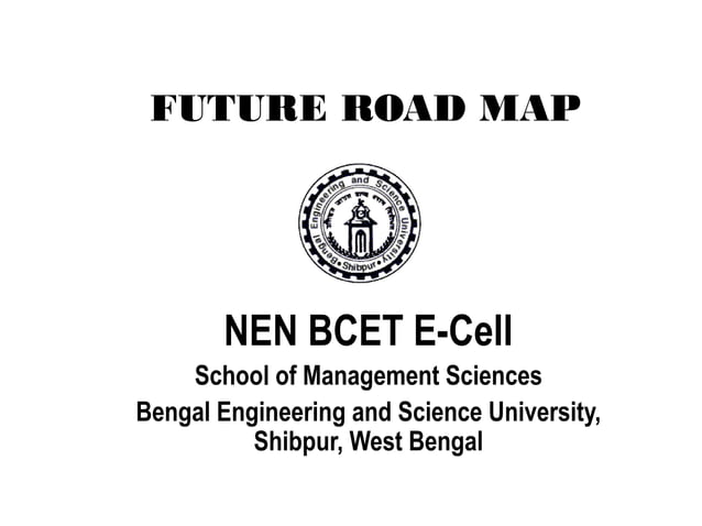 E cell road -map | PPT