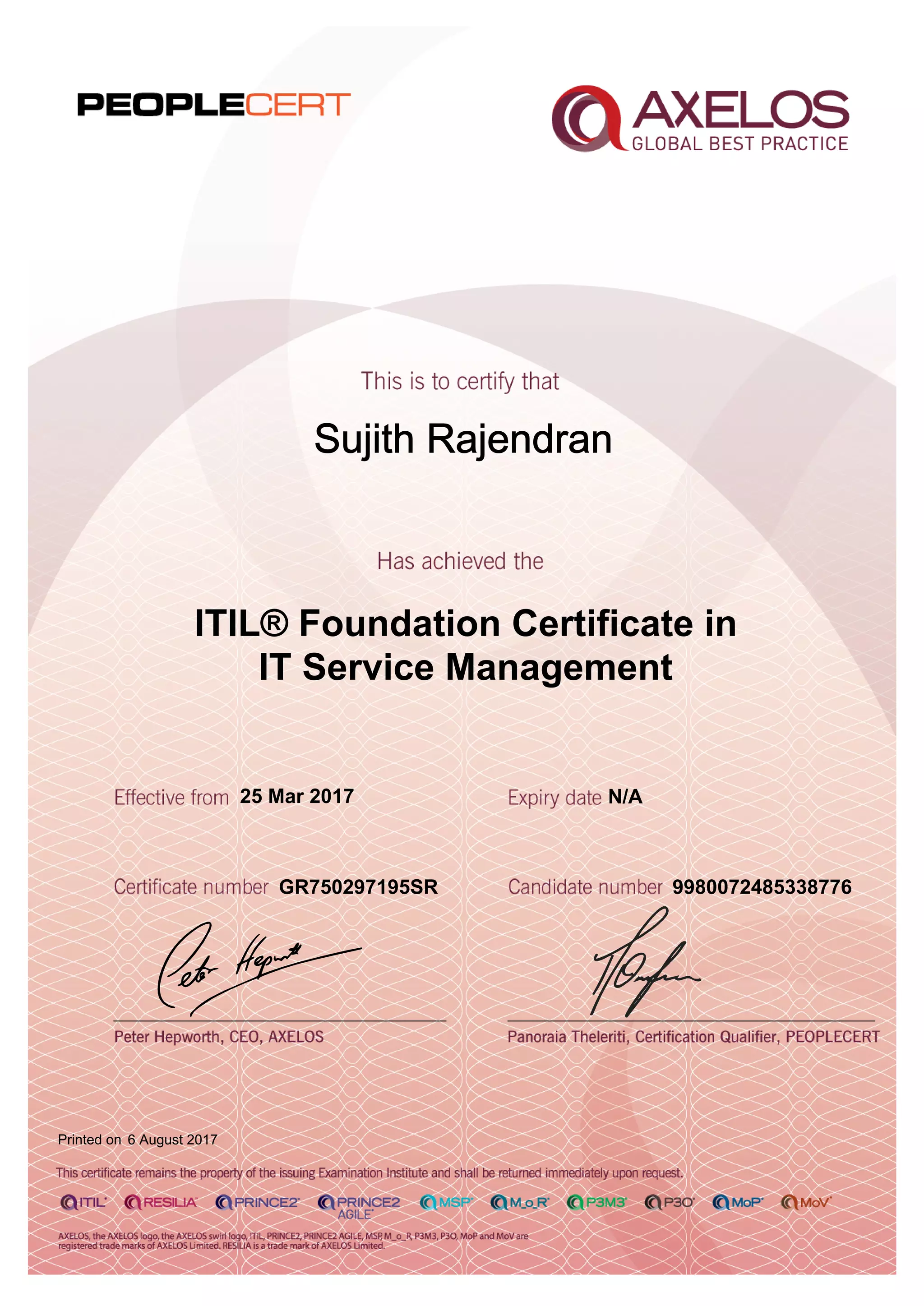 E cert itil | PDF