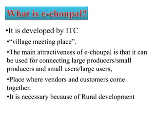E choupal | PPT