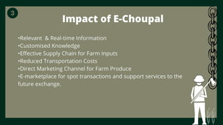 ITC E-choupal | PPTX
