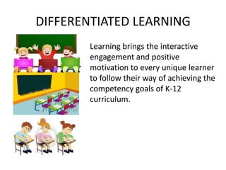 E-Classroom of Differentiated Learning | PPT