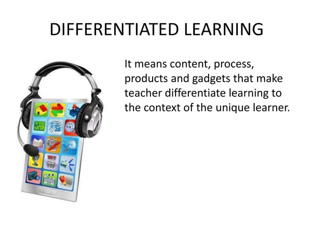 E-Classroom of Differentiated Learning | PPT