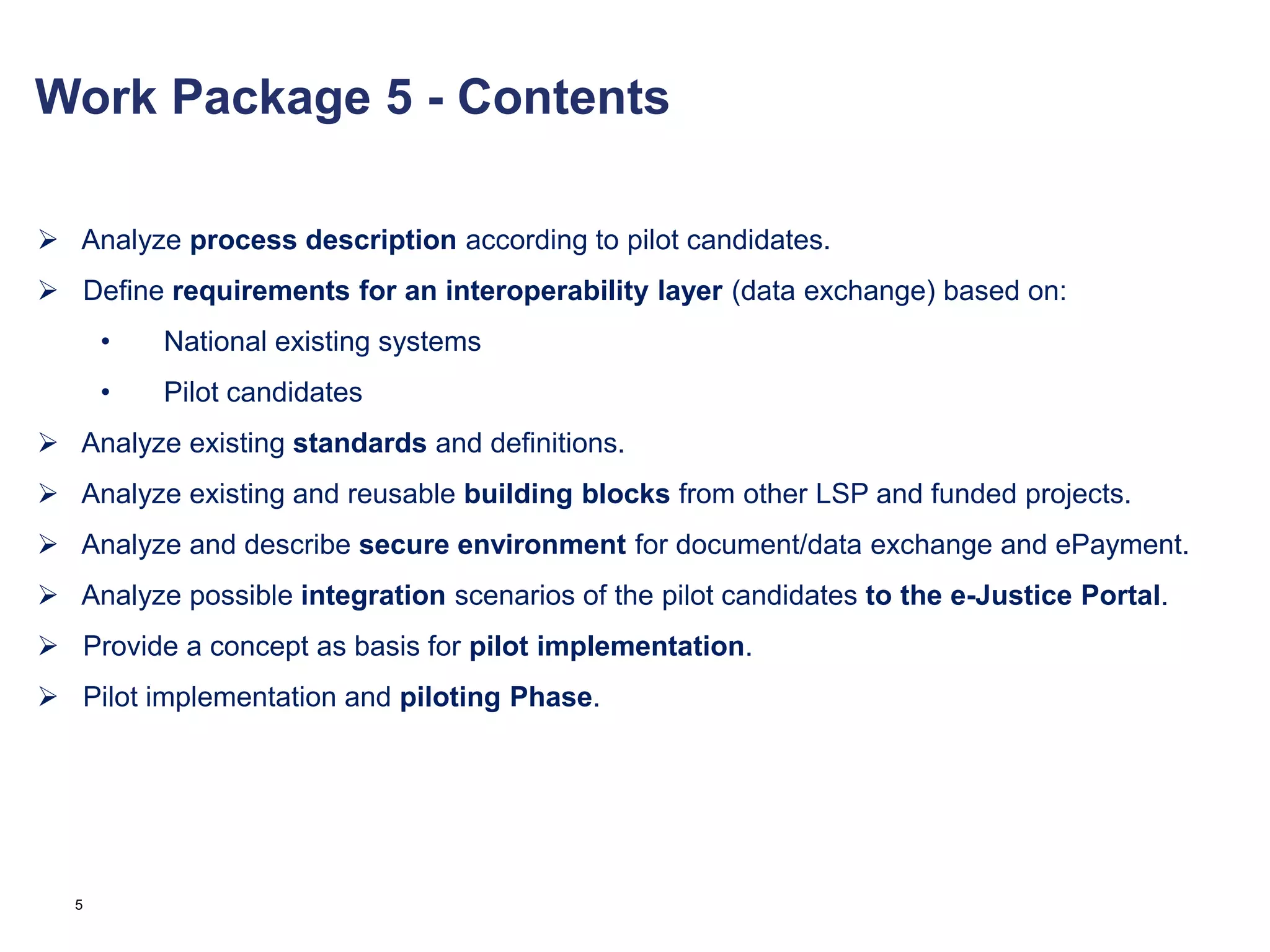 e-CODEX Project General Overview | PPTX