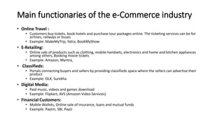 E-commerce Business Models | PPTX