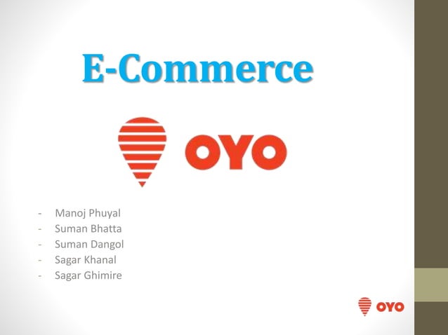 Oyo Business Models | PPT