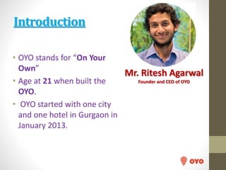 Oyo Business Models | PPTX