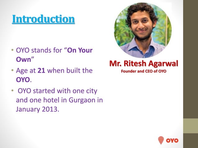 Oyo Business Models | PPT