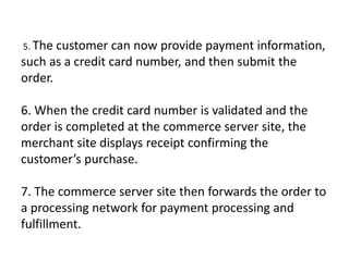 E commerce | PPTX