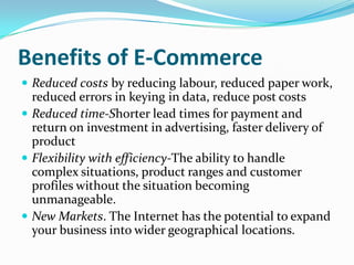 E commerce | PPTX