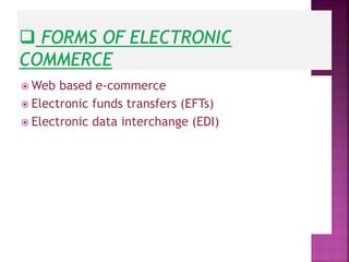 E commerce | PPT