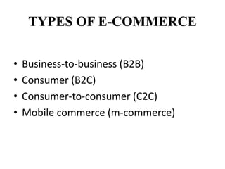 E commerce | PPTX