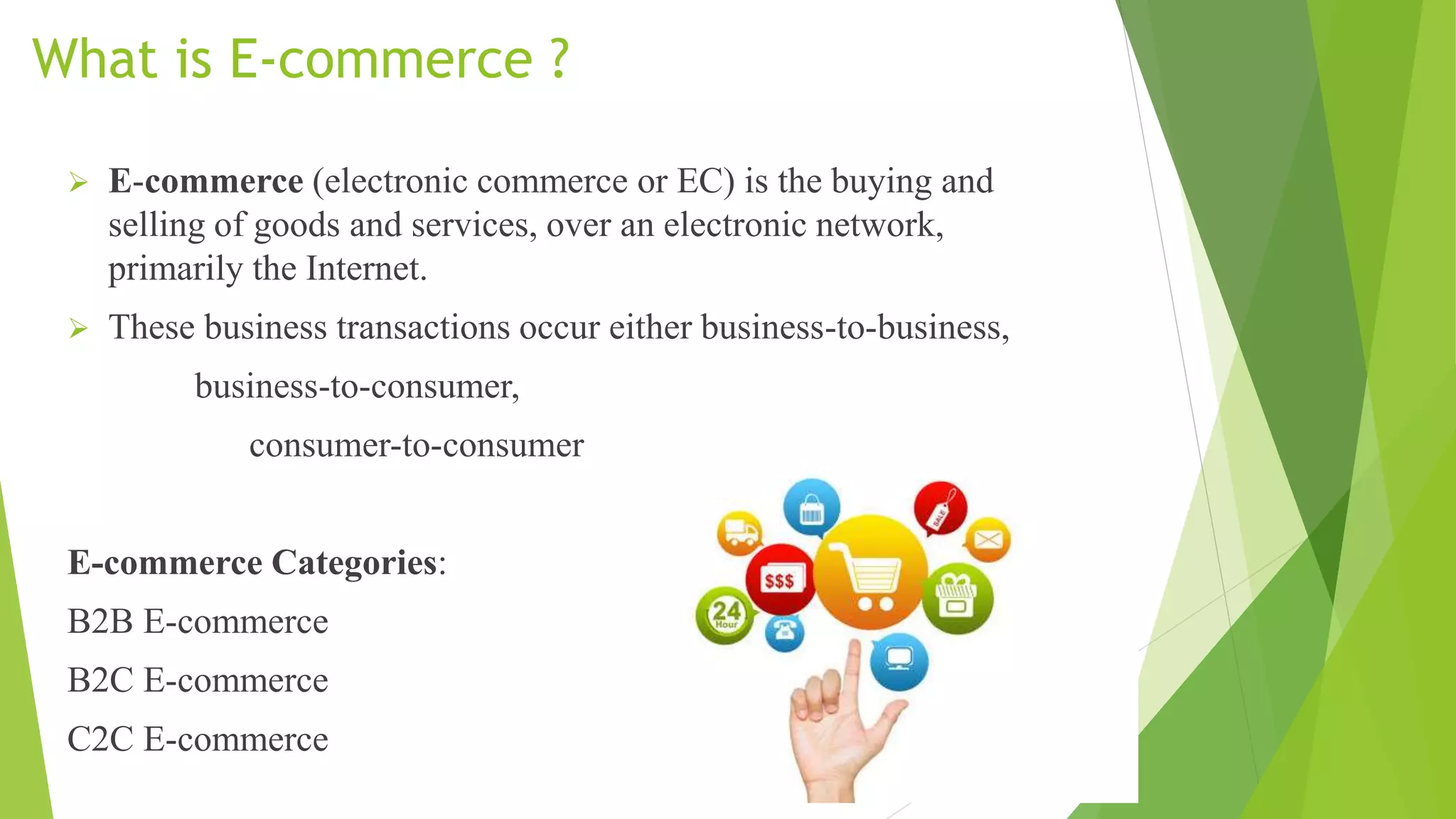 E commerce | PPTX