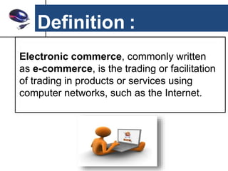 E-commerce | PPTX