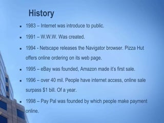 E commerce | PPTX