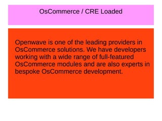 E commerce Website development | PPT