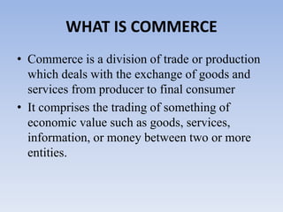 E commerce | PPT