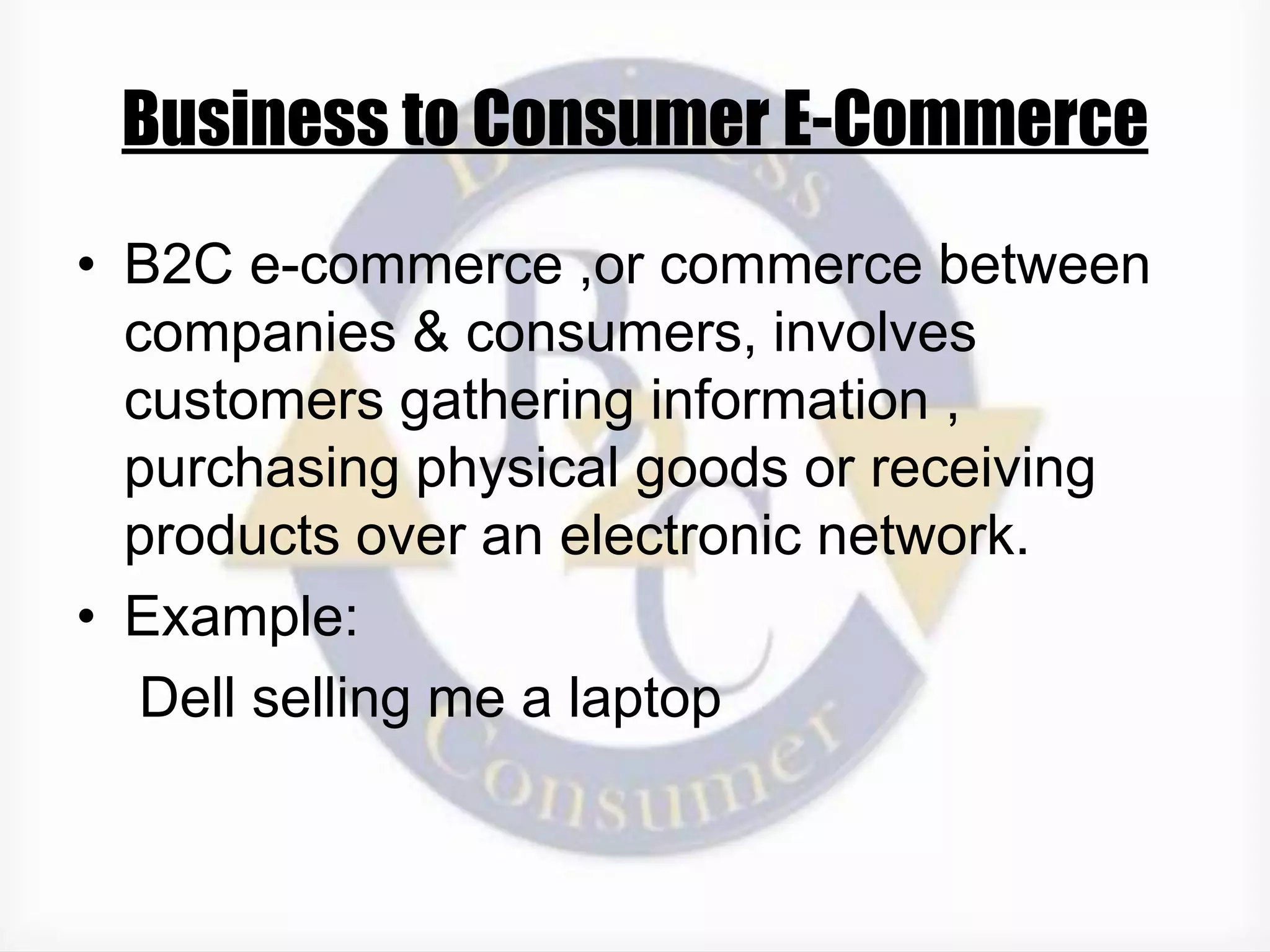 E commerce | PPTX