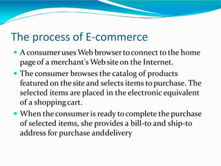 E commerce | PPTX