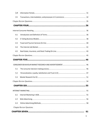 E commerce complete notes | PDF