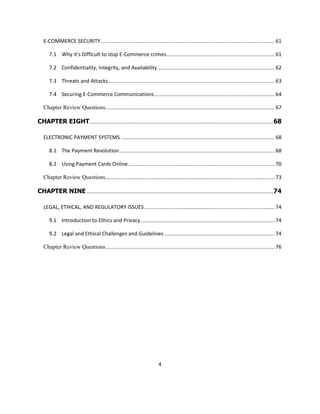 E commerce complete notes | PDF