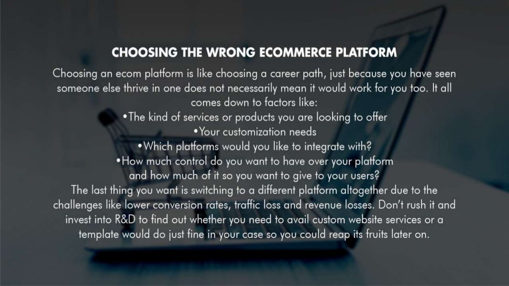 Top 4 E-commerce Mistakes and How To Avoid Them