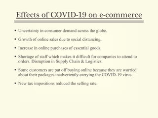 E commerce | PPTX