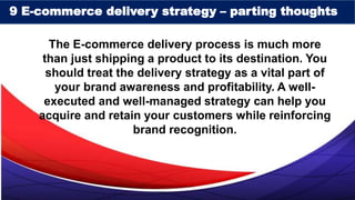 E commerce | PPT