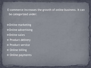 Ecommerce - An Overview of Ecommerce.pptx