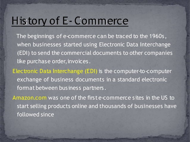 Ecommerce - An Overview of Ecommerce.pptx