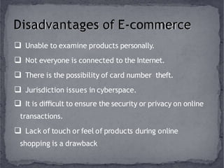 Ecommerce - An Overview of Ecommerce.pptx