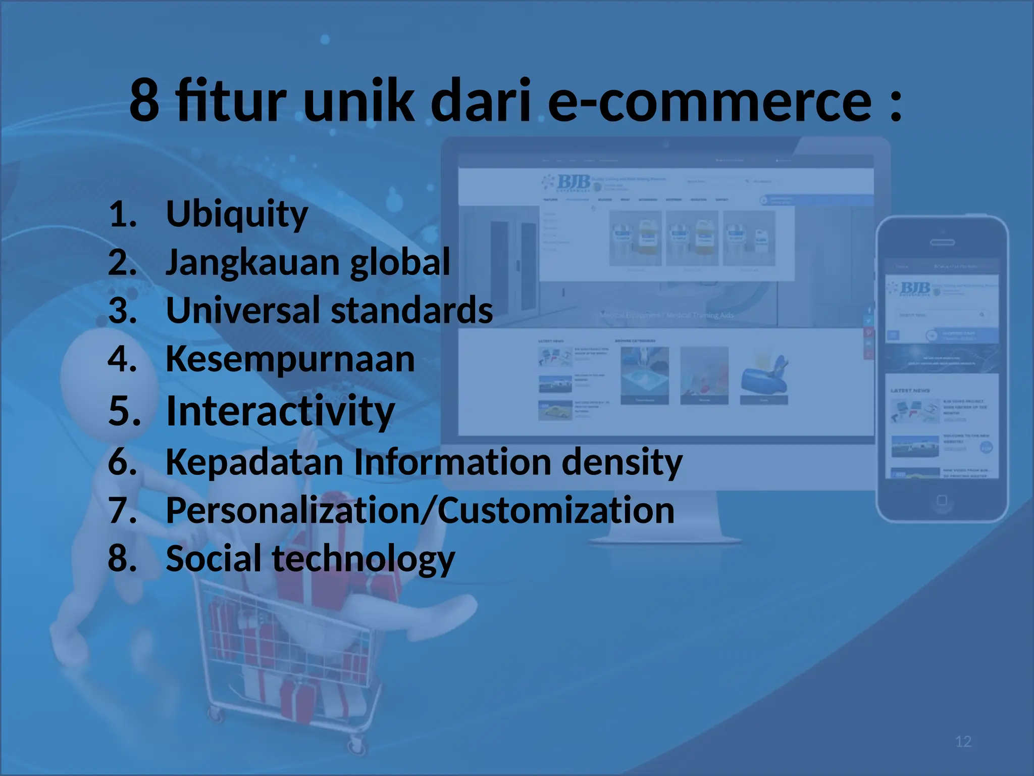 E-Commerce: Pasar Digital, Barang Digital dan mengelolah pengetahuan | PPTX