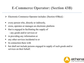 E commerce under GST | PPTX