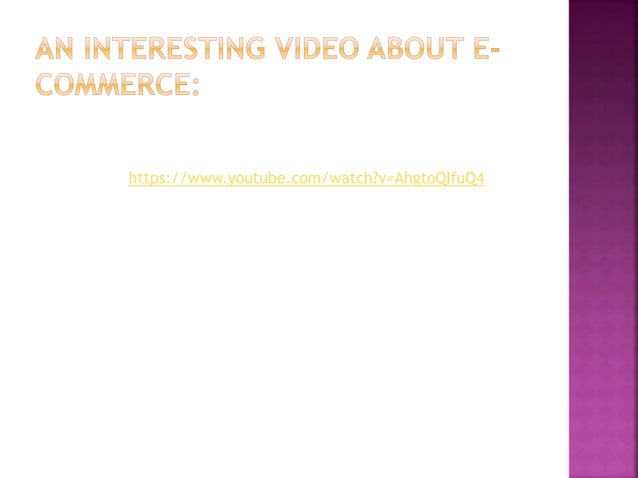 E commerce- Making the world paperless | PPT