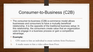 E-COMMERCE (provide e-commerce with easy examples) | PPT